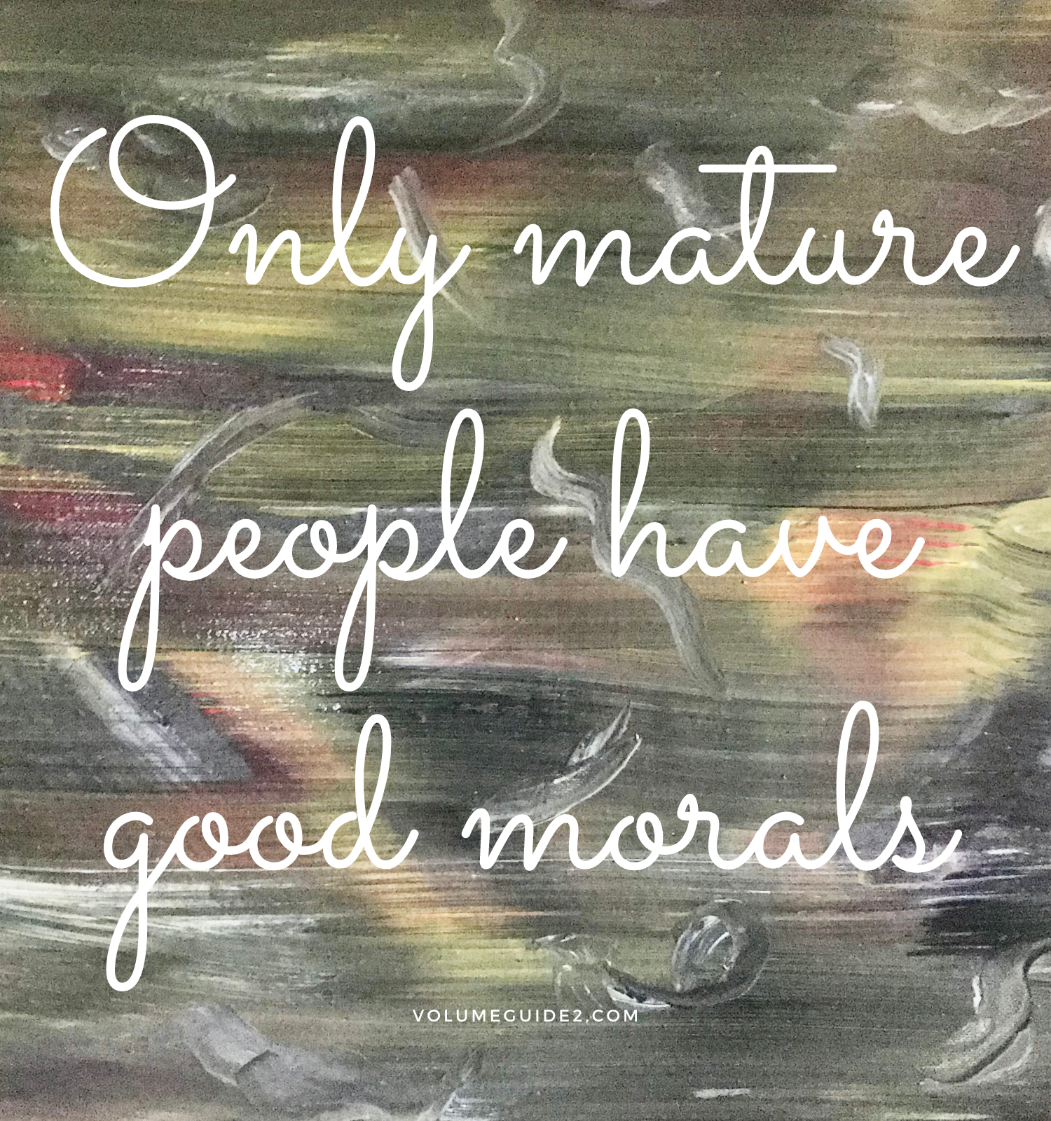 Good Morals | VOLUMEGUIDE 2